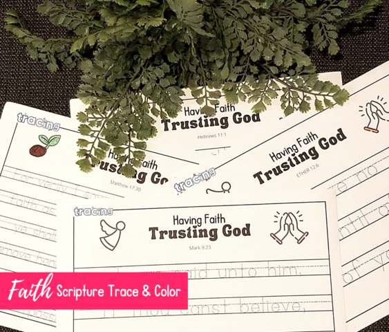 Faith Lesson Resource Ideas & Activities (Come Follow Me Families, LDS ...