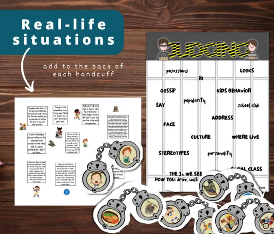 Judging Lesson Ideas, Activities, Crafts & Resources for Kids