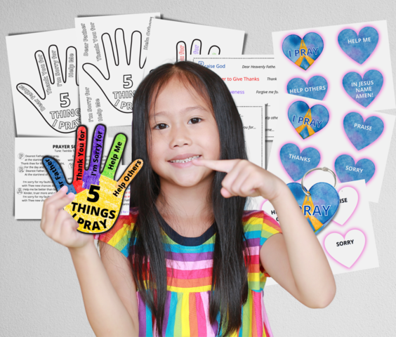 Prayer Lesson Ideas, Activities, Crafts & Resources for Kids