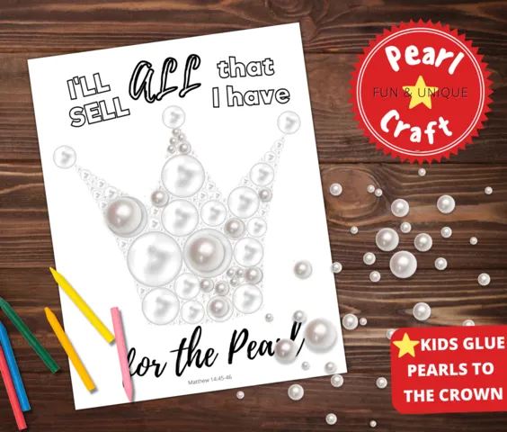 Hidden Treasure and Pearl of Great Price Bible Parable Lessons for Kids