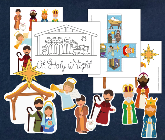 Christmas Bible Story Jesus Birth Lesson Ideas & Resources for Kids