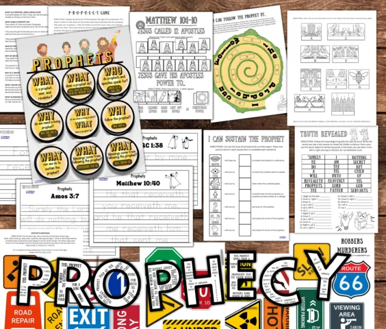 Prophets & Apostles Lesson Ideas, Activities, Crafts & Resources for Kids