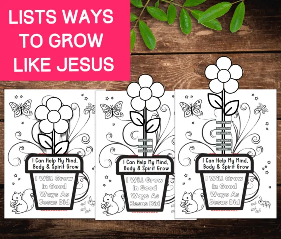 Jesus as a Child - Growing Like Jesus Lesson Ideas & Resources for Kids