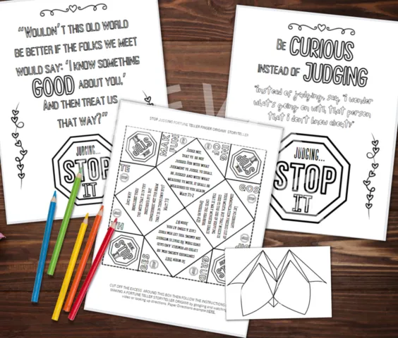 Judging Lesson Ideas, Activities, Crafts & Resources for Kids