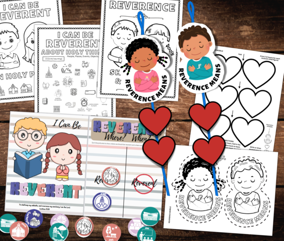 Reverence Lesson Ideas, Activities, Crafts & Resources for Kids