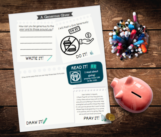 Sharing Generosity Kids Lesson Ideas & Resources