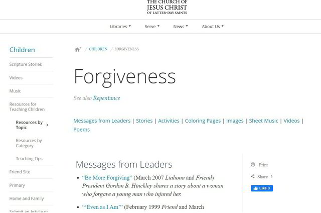 Forgiving Forgiveness Lesson Ideas, Activities, Crafts & Resources for Kids