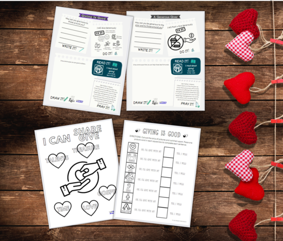 Sharing Generosity Kids Lesson Ideas & Resources