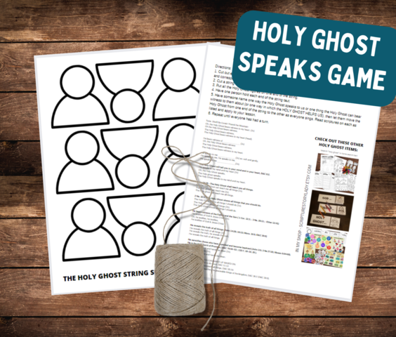 Holy Ghost, Holy Spirit Lesson Ideas & Resources for Kids