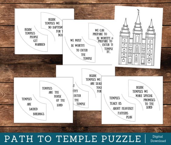 Temples & Other Sacred Holy Places Lesson Ideas & Resources for Kids