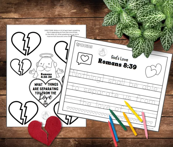 Love, God's Love, Charity Christian Lesson Ideas & Resources for Kids