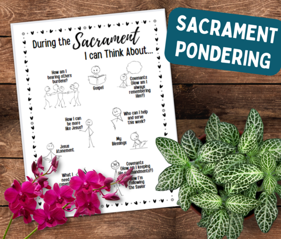 Sabbath Day & Sacrament Lesson Ideas & Resources for Kids