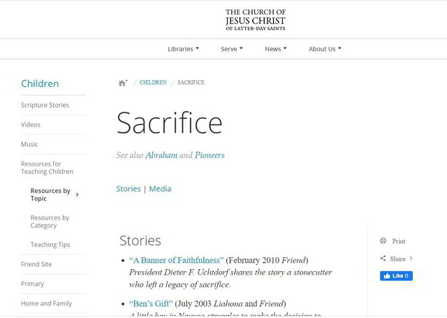 Trials, Adversity & Sacrifice Lesson Ideas & Activities for Kids