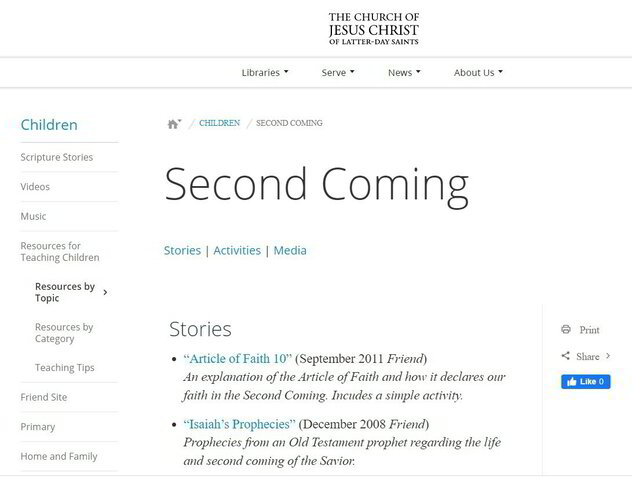 Second Coming of Jesus Christ Lesson Ideas & Resources for Kids