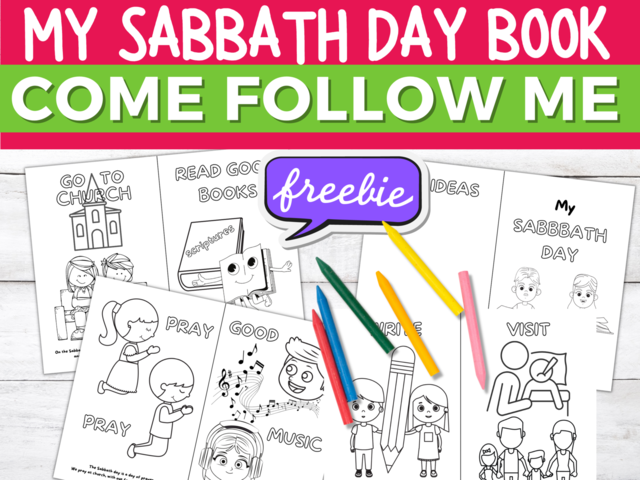 Sabbath Day & Sacrament Lesson Ideas & Resources for Kids