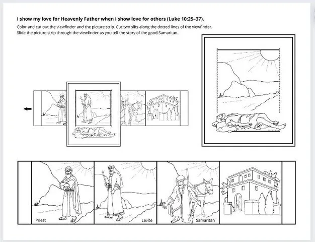 The Good Samaritan Parable Bible Lesson & Activities for Kids