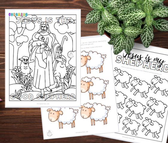 Parable of the Lost Sheep, Lost Silver, Prodigal Son Bible Lessons for Kids