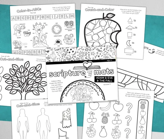 Adam & Eve Lesson Ideas, Activities, Crafts & Resources for Kids