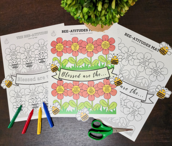 Beatitudes Sermon on Mount Lesson Ideas & Resources for Kids