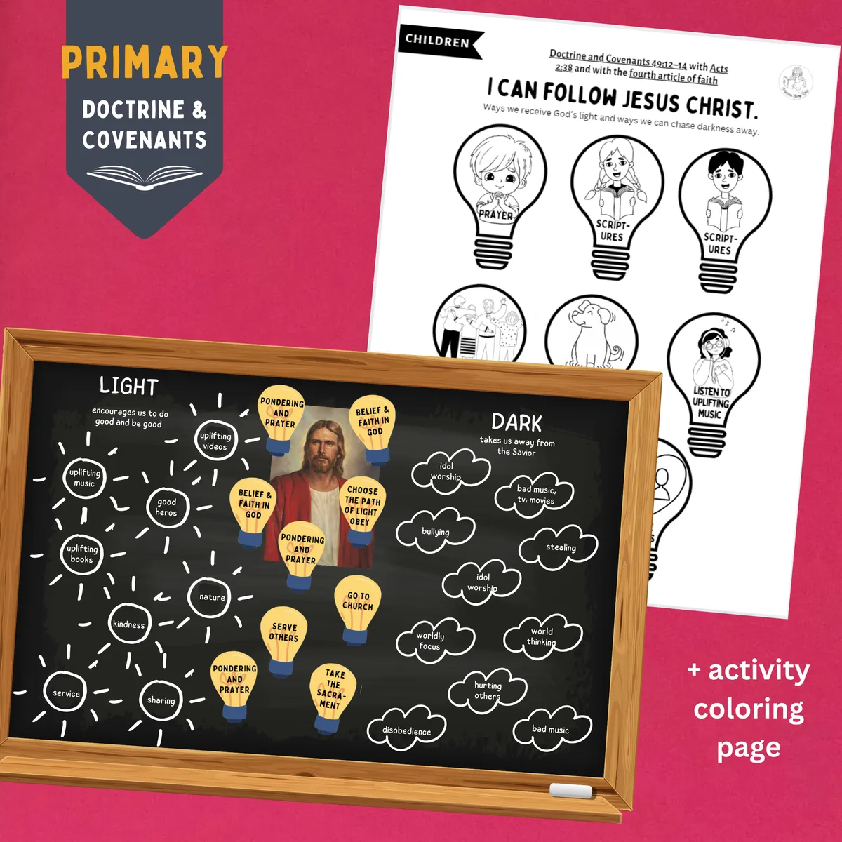 Come Follow Me 2025, May 19-25, Primary & Youth Lesson Helps