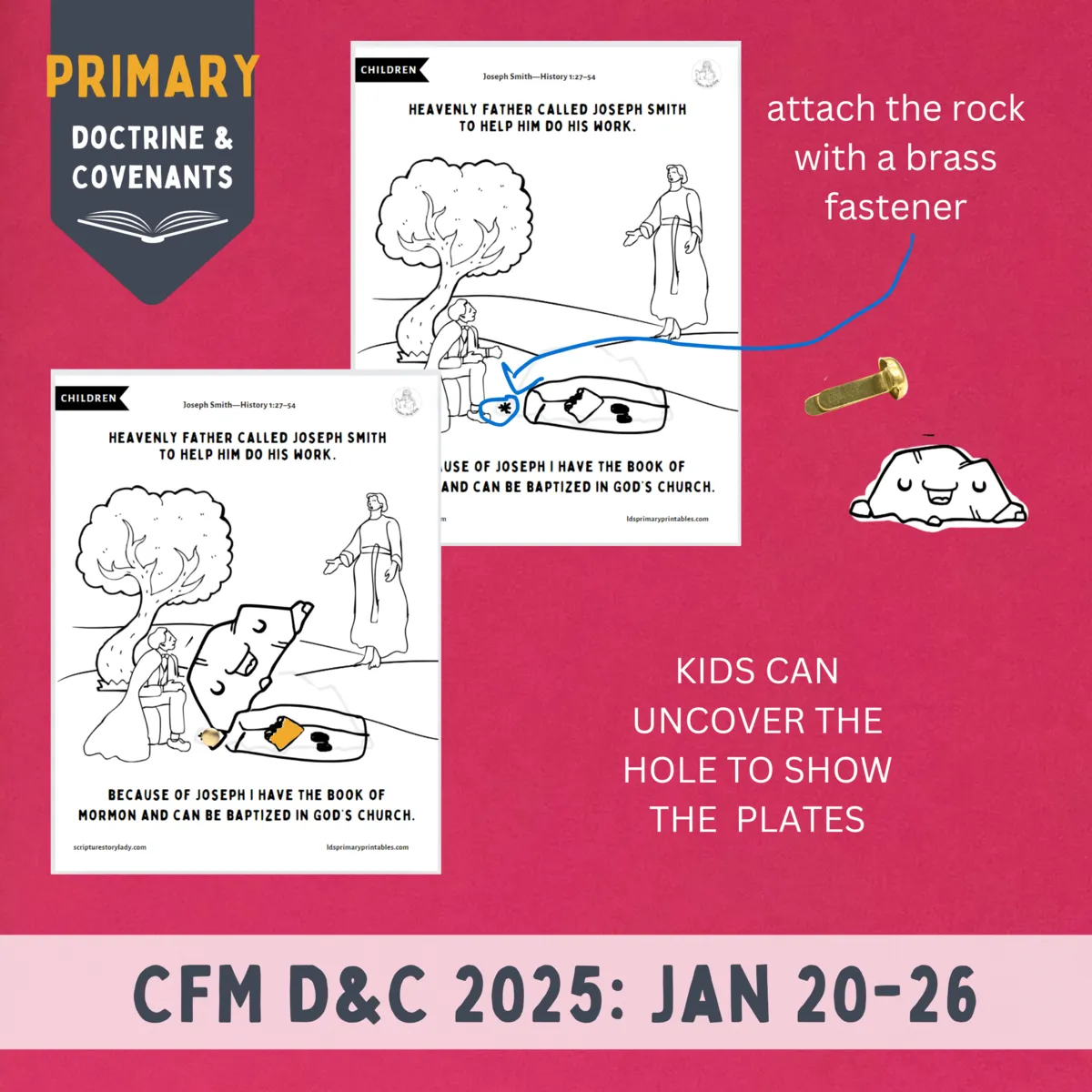 Come Follow Me 2025, Jan 20-26, Primary & Youth Lesson Helps
