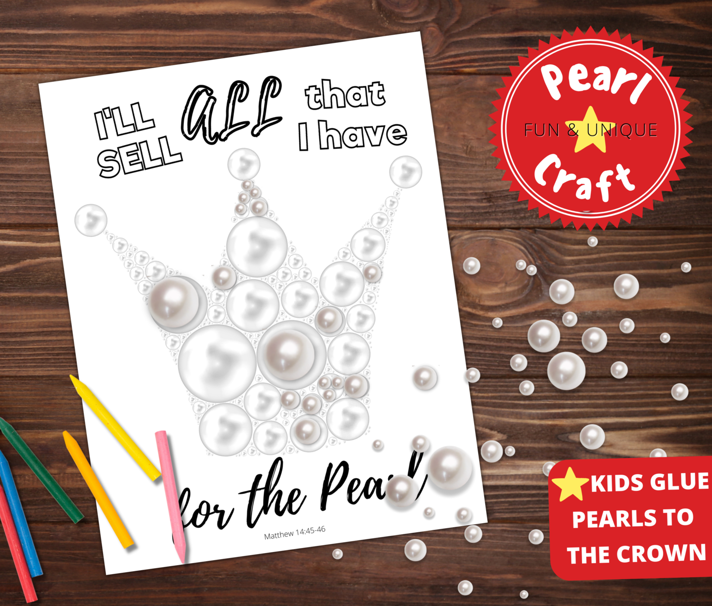 Hidden Treasure and Pearl of Great Price Bible Parable Lessons for Kids