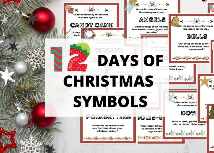 12 Twelve Days of Christmas Symbols: 12 Days of Learning All about the ...