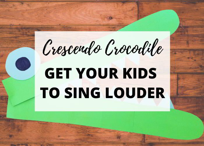 Get Your Kids to Sing Louder with Crescendo Crocodile!