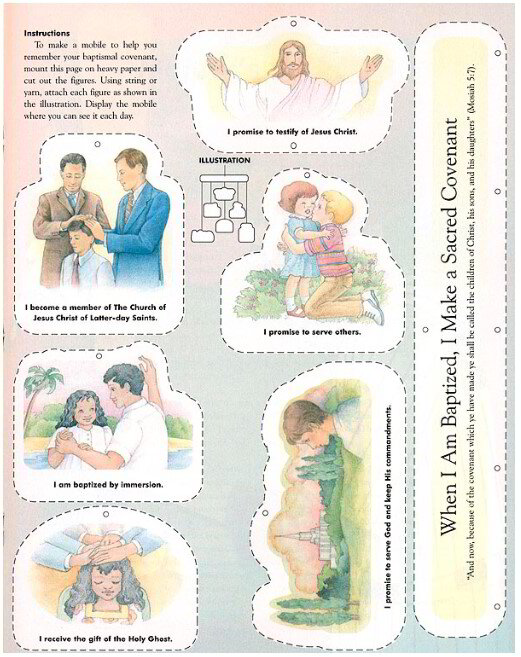 Baptism Lesson Resource Ideas & Activities (Come Follow Me Families ...