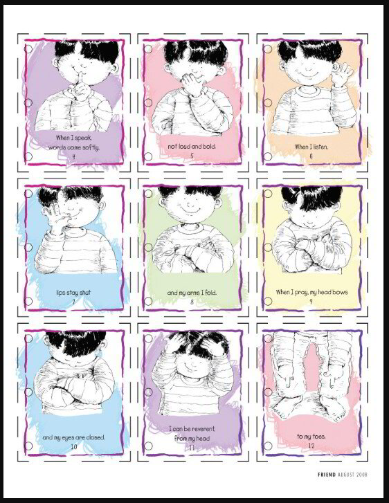 Reverence Lesson Ideas, Activities, Games & Printables for Kids (Come ...