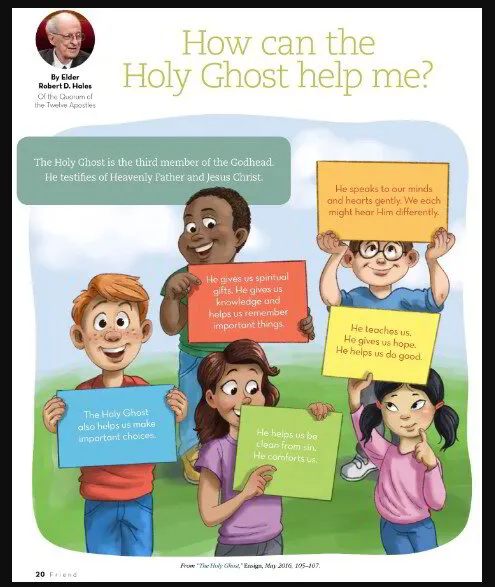 Holy Ghost Lesson Resource Ideas & Activities (Come Follow Me Families ...