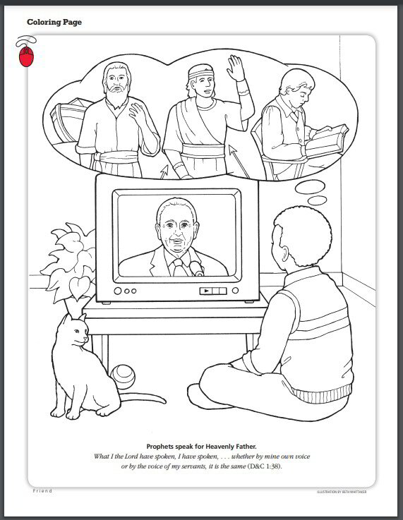 Prophet Lesson Ideas & Resources: Come Follow Me Families & LDS Primary