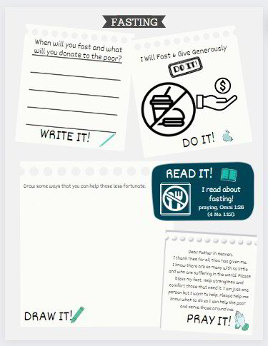 Fasting Resources, Lesson Ideas, Kids Activities: LDS Primary, Come ...