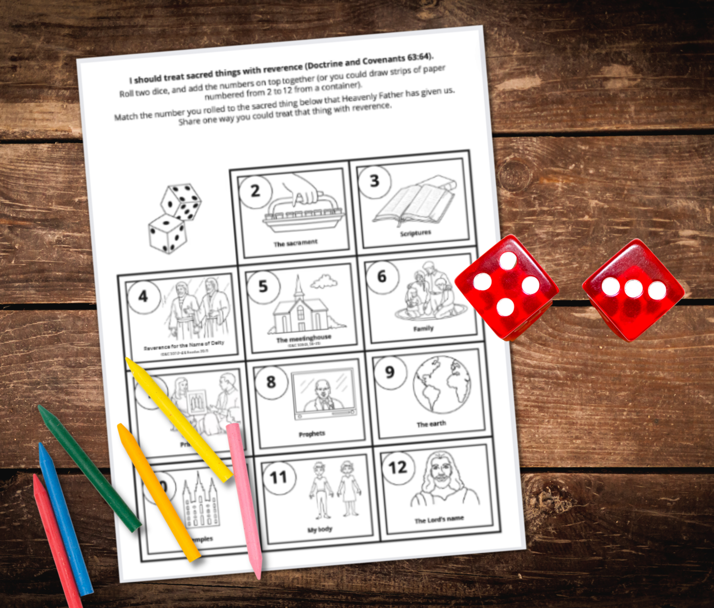 Reverence Lesson Ideas, Activities, Games & Printables for Kids (Come ...