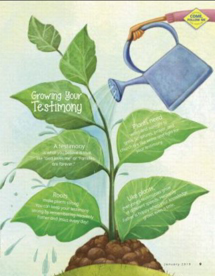 Testimony Lesson Resource Ideas & Activities (Come Follow Me Families ...