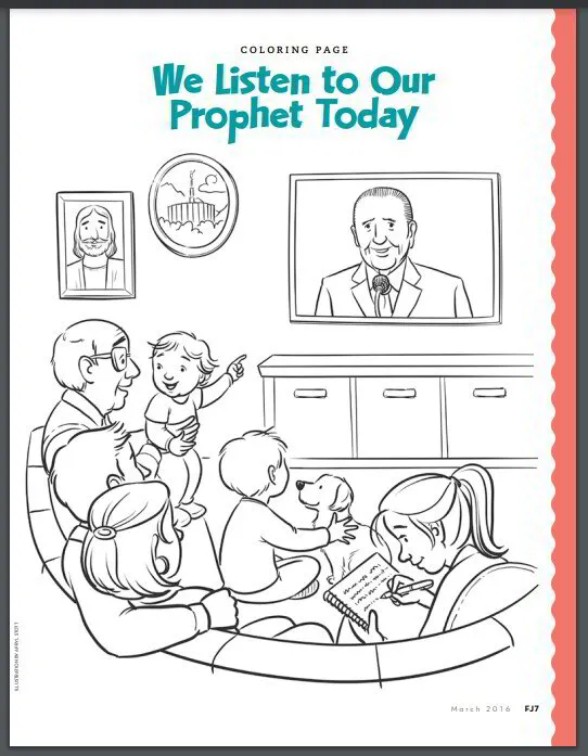 prophet coloring pages