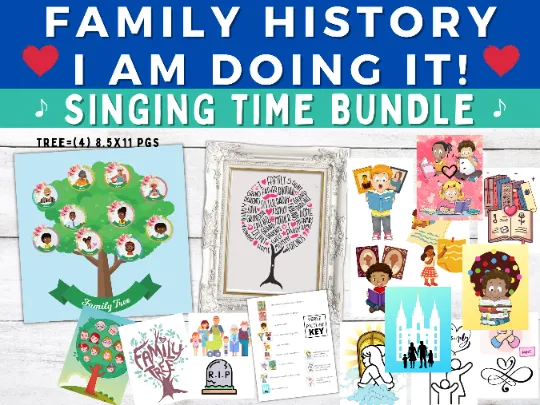 Family, Family History, Geneology Lesson Ideas & Resources for Kids
