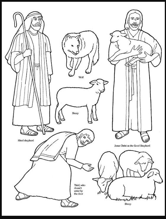 The Good Shepherd Parable Bible Lesson & Activities for Kids