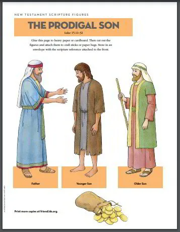 Parable of the Lost Sheep, Lost Silver, Prodigal Son Bible Lessons for Kids