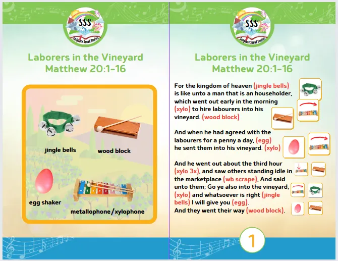 Parable of the Laborers in the Vineyard Bible Parable Lessons for Kids
