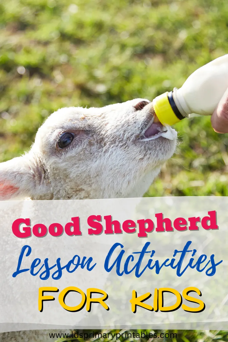 The Good Shepherd Parable Bible Lesson & Activities for Kids