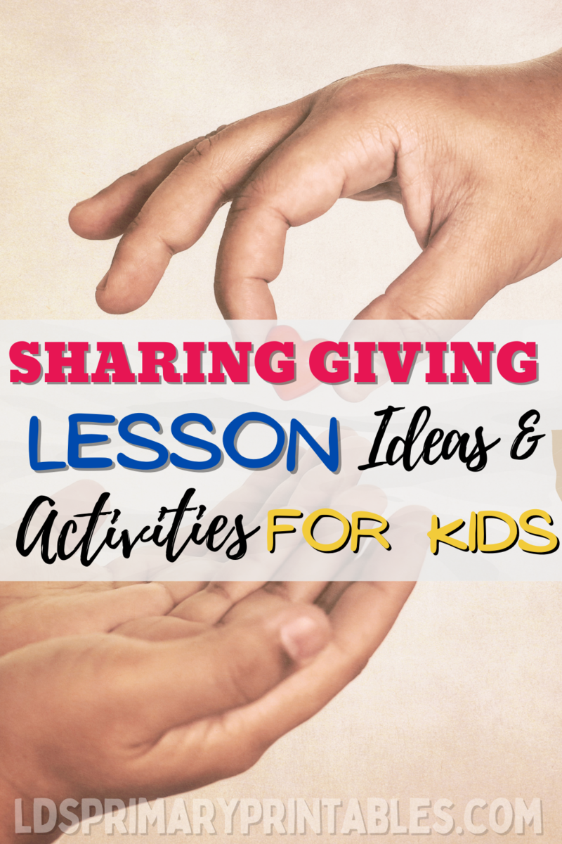 Sharing Generosity Kids Lesson Ideas & Resources