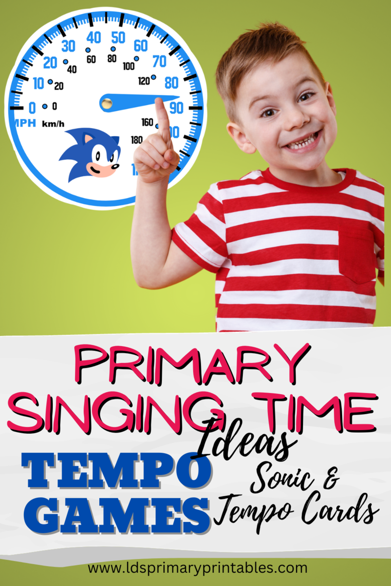 Primary Singing Time Speed Tempo Games