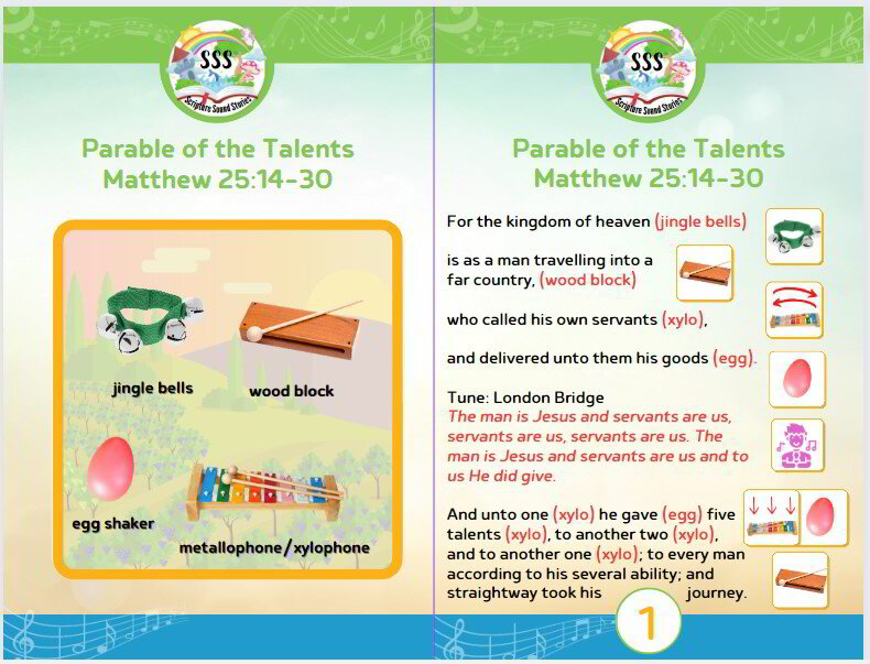 Parable of the Talents Bible Parable Lessons & Activities for Kids