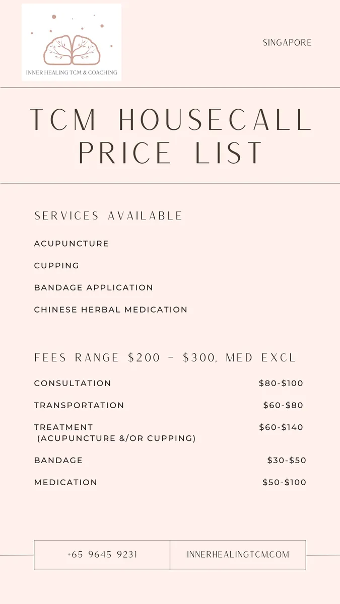 TCM Housecall in Singapore