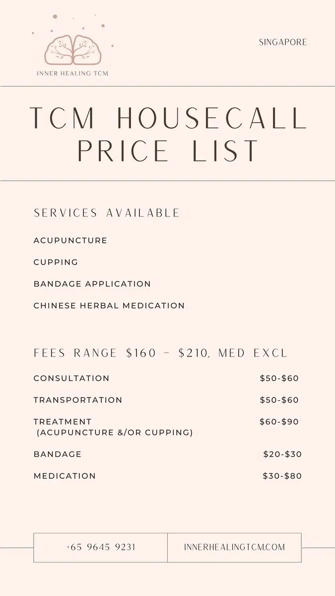 TCM Housecall in Singapore