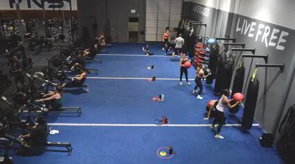In gym training