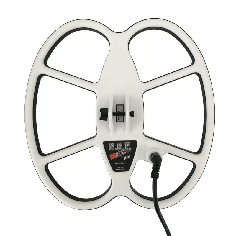 DETECH 12" x 12 SEF Double Elliptical Search Coil for Desert Gold 14 ...