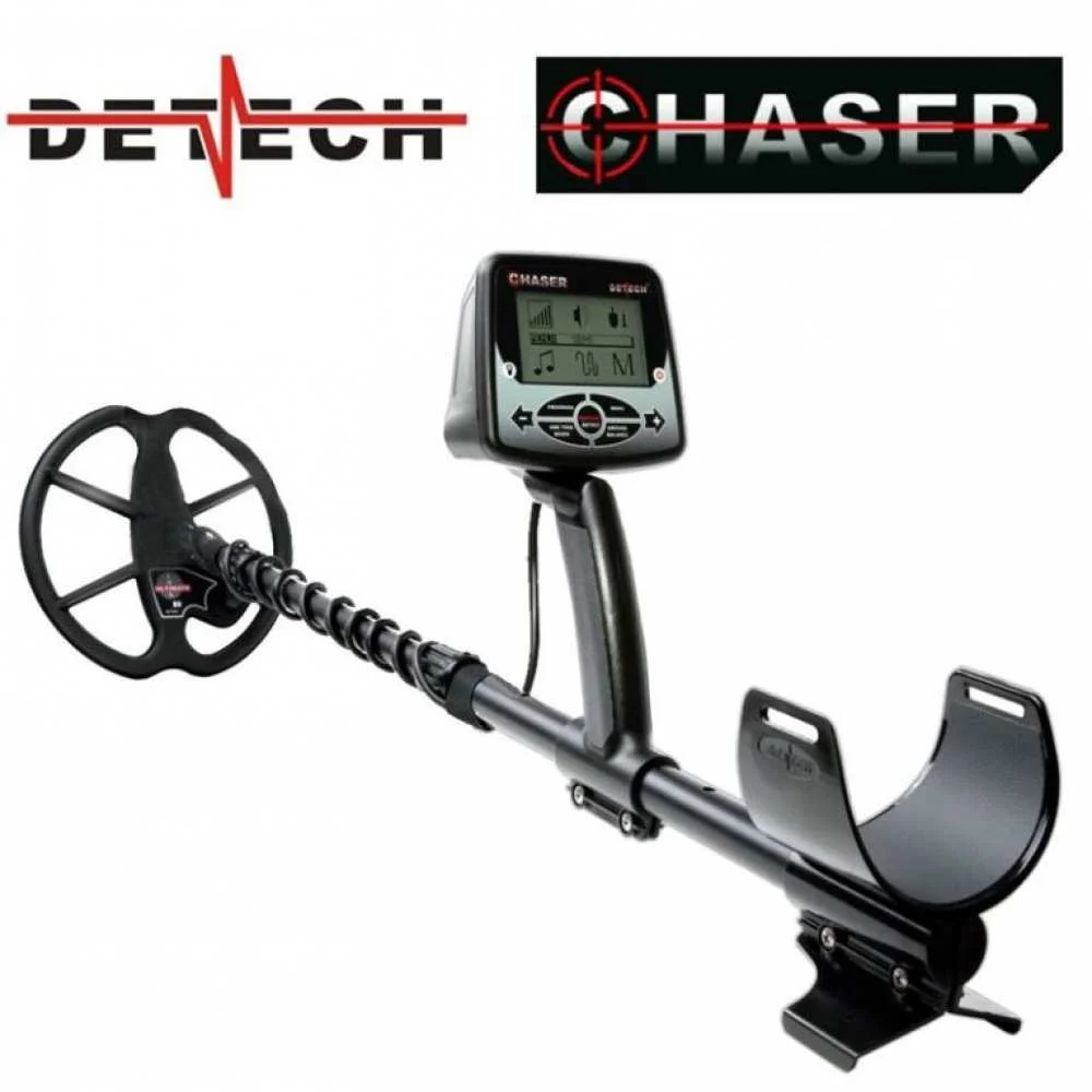 DETECH CHASER 14KHZ VLF METAL DETECTOR WITH 9” ULTIMATE COIL