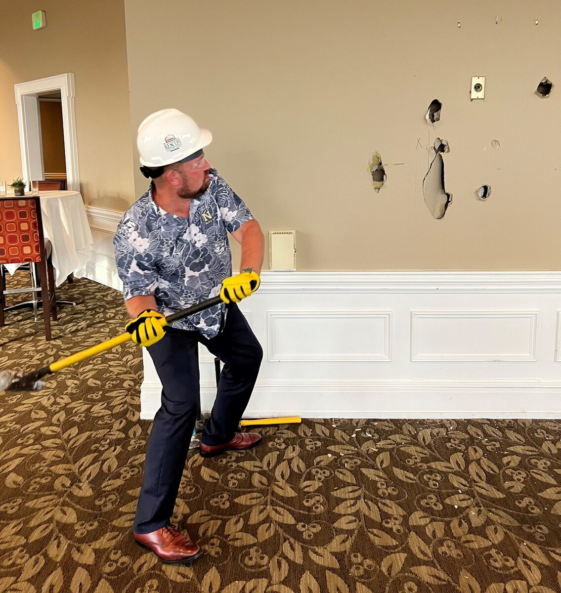 Sometimes, you need to take a sledgehammer to your business.